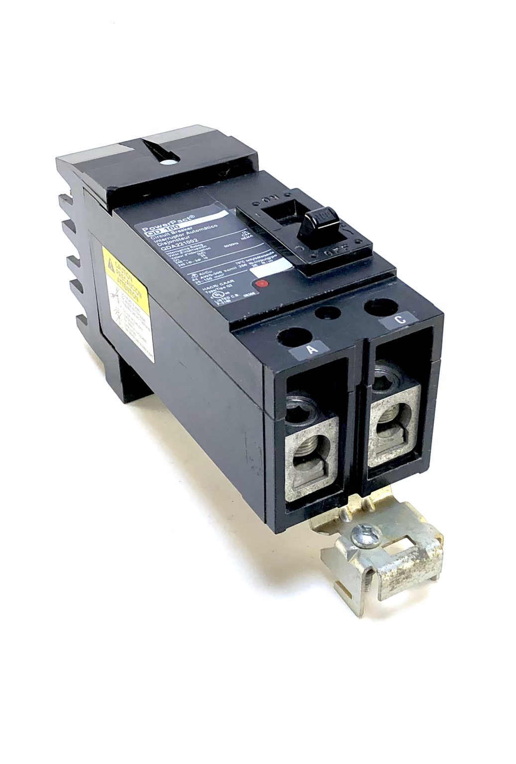 Square D QDA221002 2P 100A 240V I-Line PowerPact Circuit Breaker