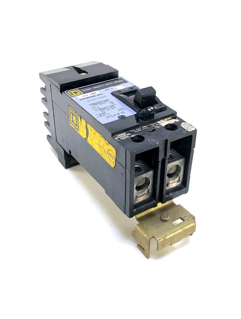 Square D Q222175AC 2 Pole 175 Amp 240 Vac I-Line Breaker (CHIP)