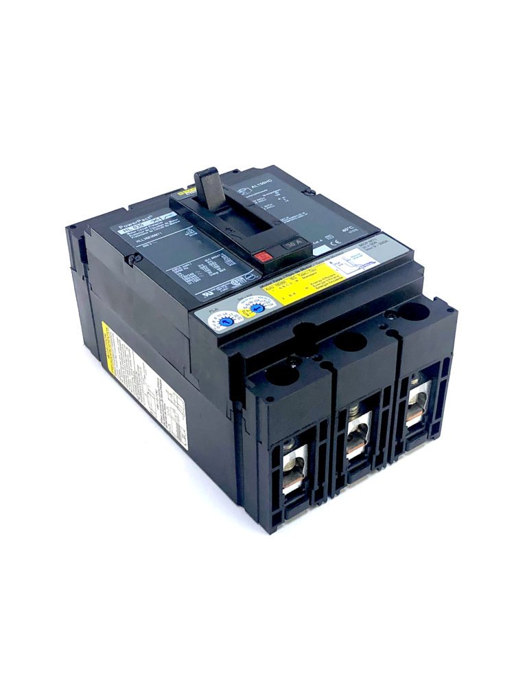 Square D HLL36030M71 3 Pole 30 Amp 600 Vac Circuit Breaker