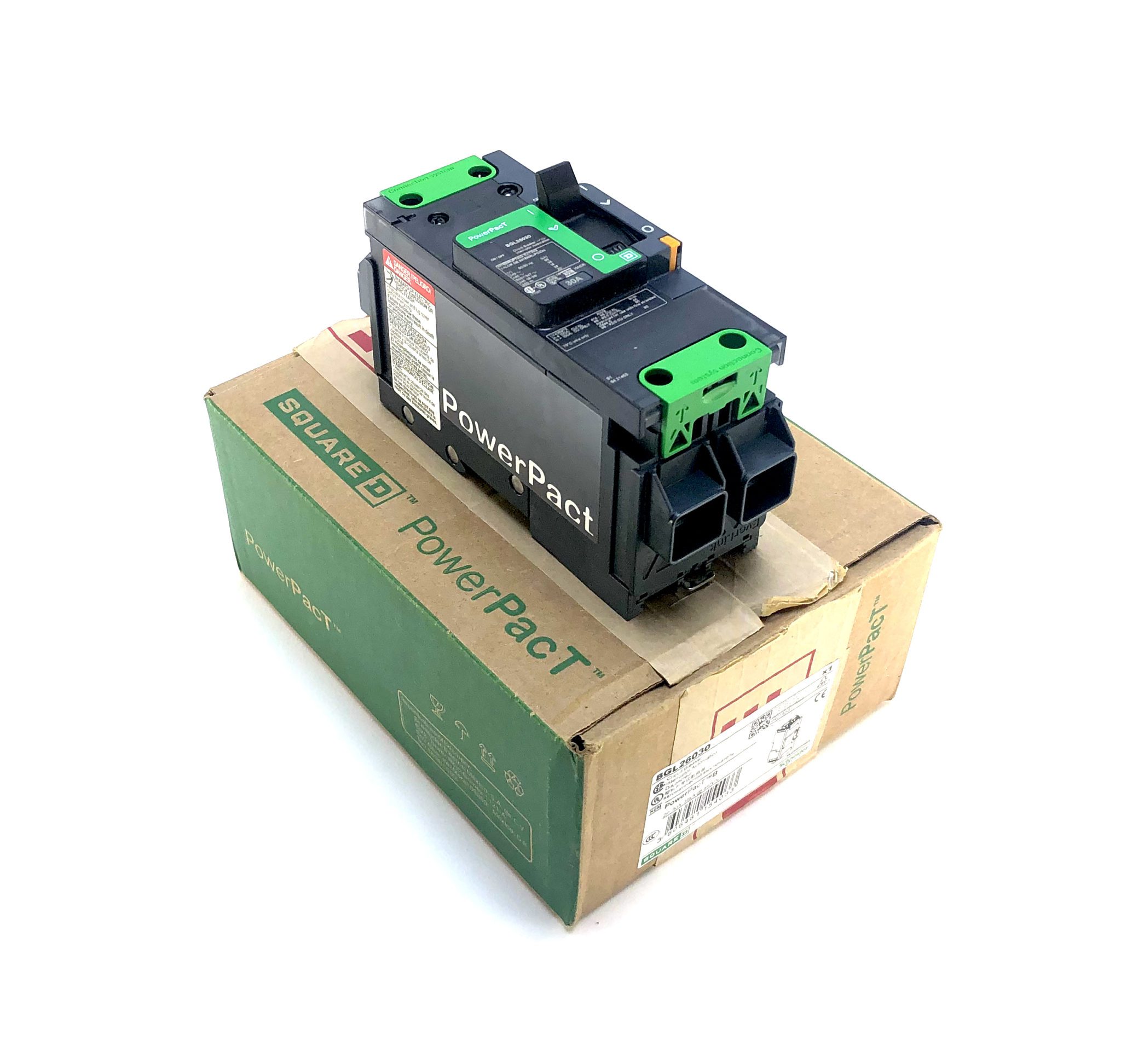 Square D BGL26030 2 Pole 30 Amp 480 Vac PowerPact Breaker (NEW)