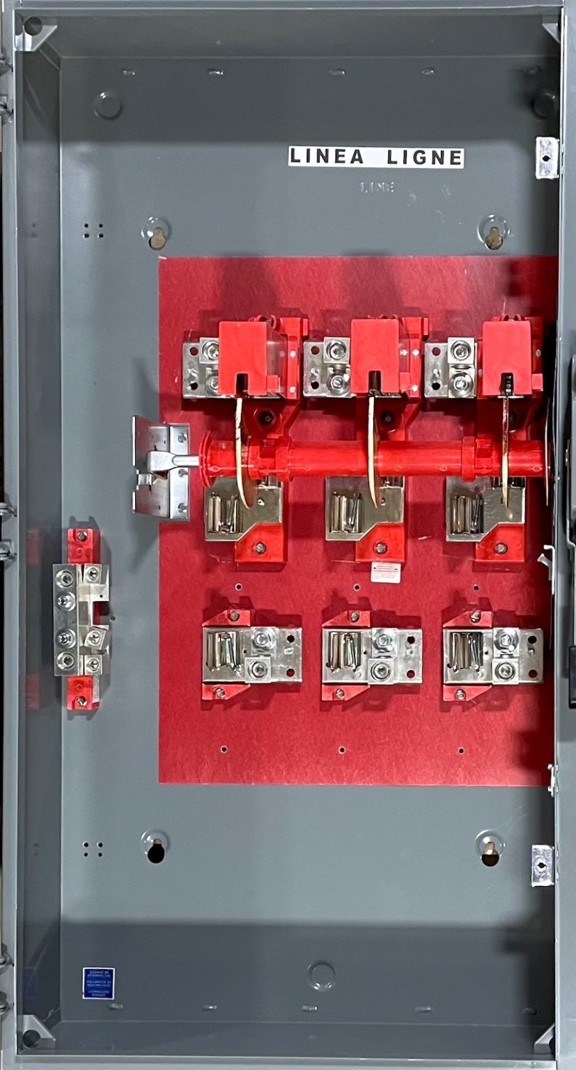 Square D H325N 3P4W 400 Amp 240 Vac Fusible Safety Switch (NEW)