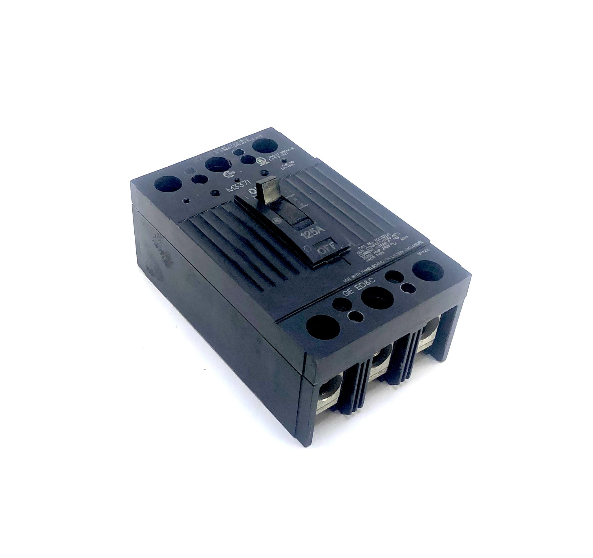 General Electric TQD32125 3Pole 125Amp 240V Breaker (New In Box)