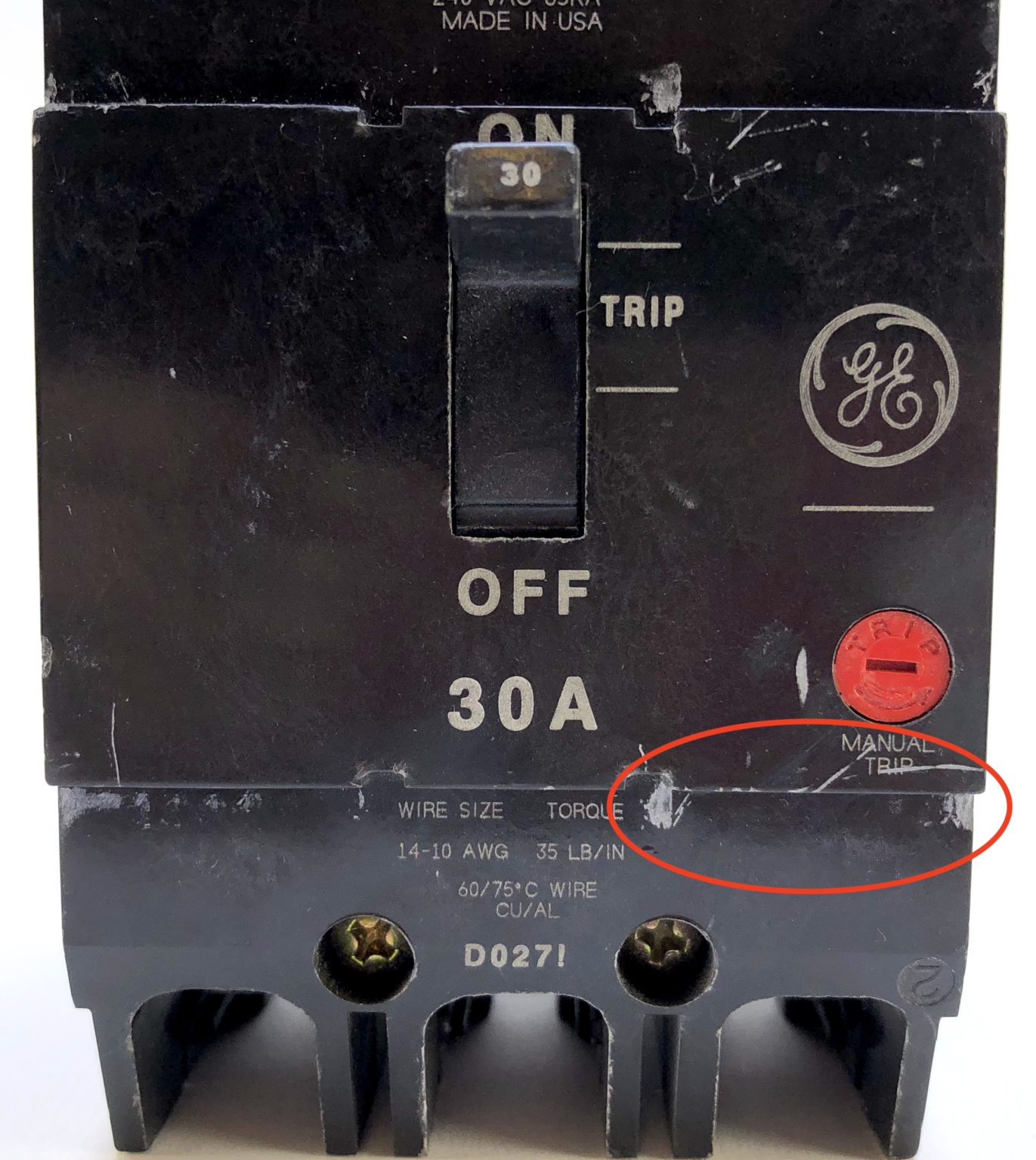Eaton Chf125 Breaker 25a 1p 120/240v 10 Kaic Type Ch 2 Eaton CH ...