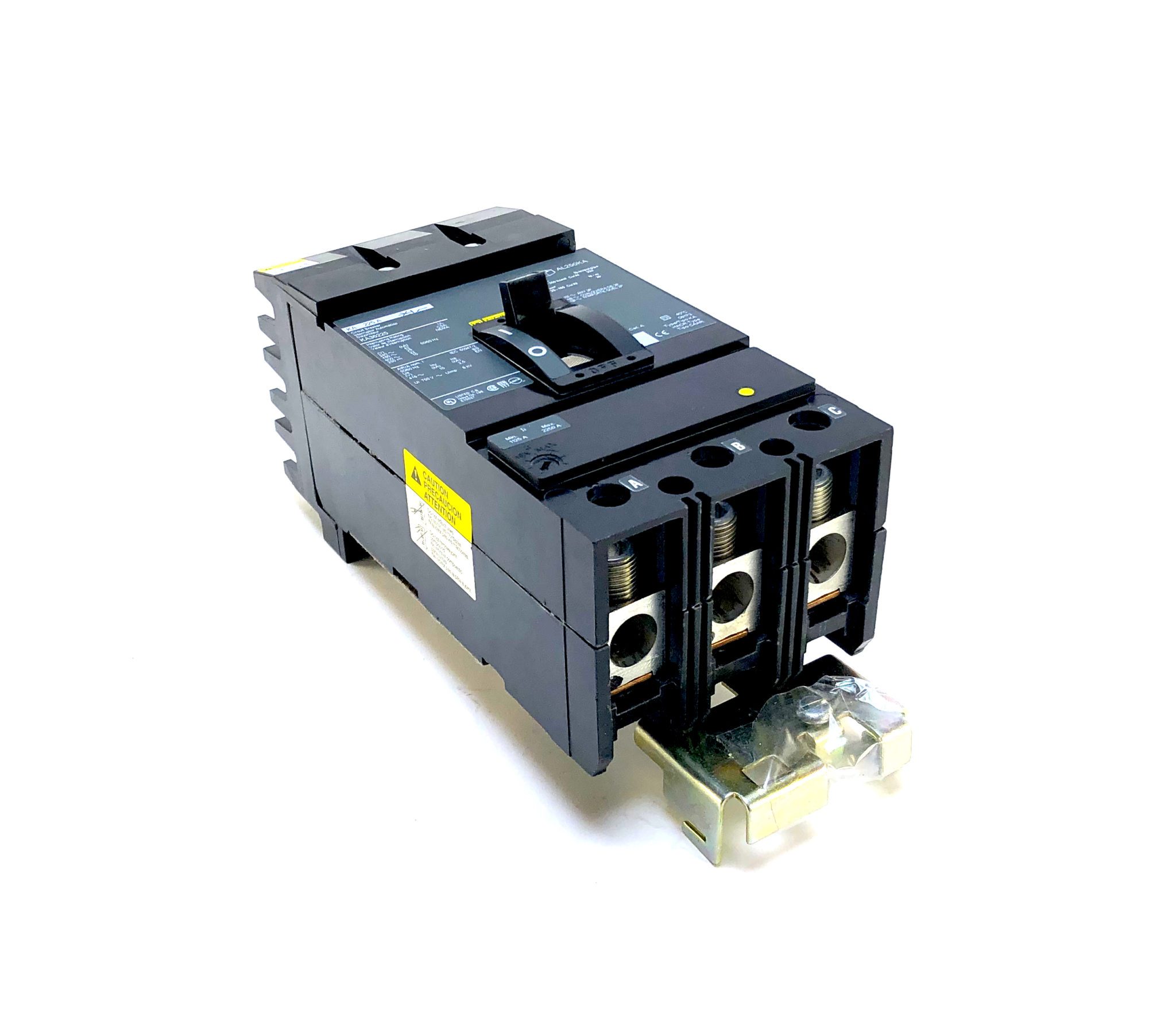 Square D KA36225 3 Pole 225 Amp 600 Vac I-Line Circuit Breaker