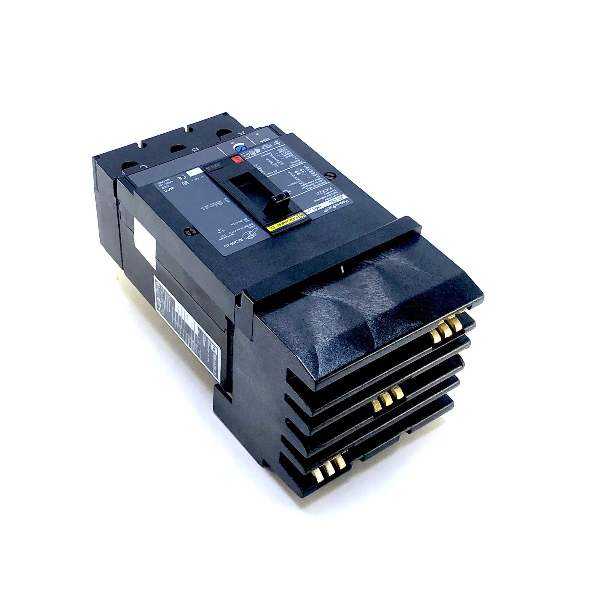 Square D JGA36225 3 Pole 225 Amp 600 Vac I-Line Circuit Breaker