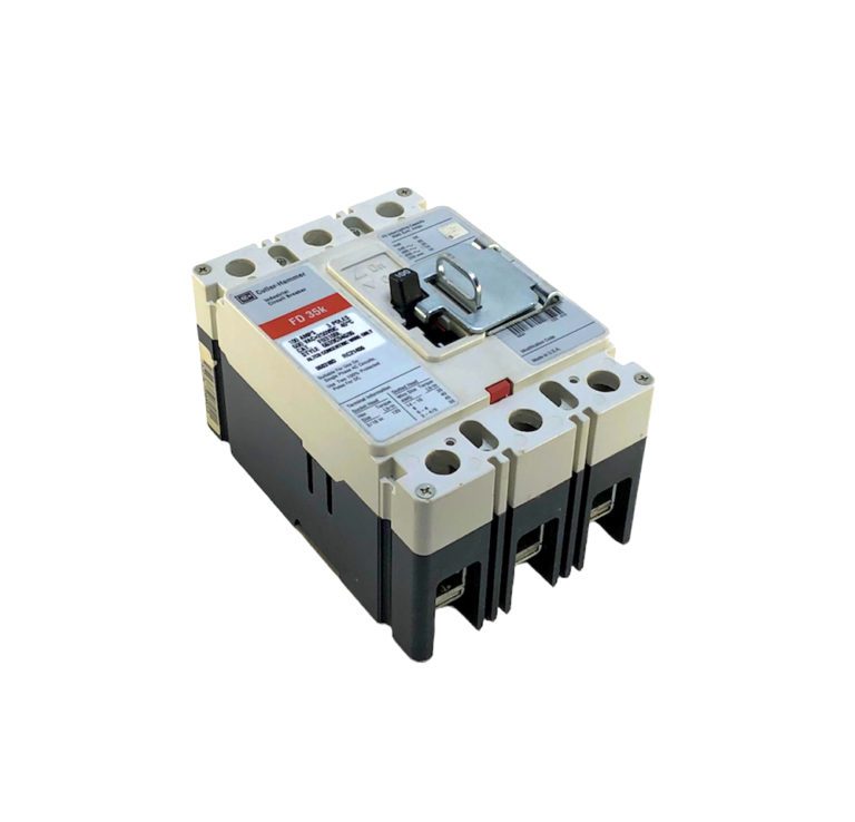 Cutler Hammer FD3100L 3 Pole 100 Amp 600 Vac Circuit Breaker