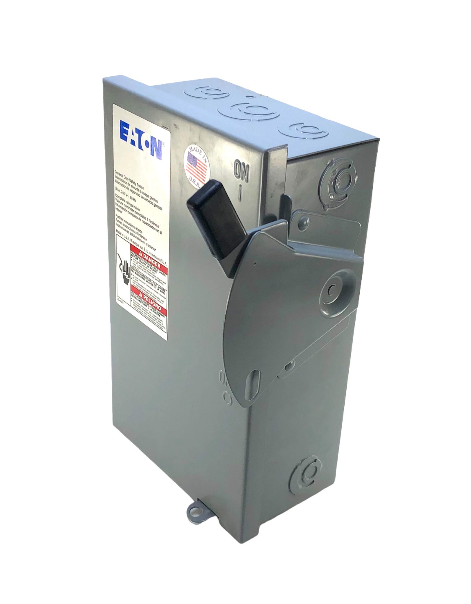 Eaton DG321UGB 3P3W 30 Amp 240Vac Non-Fusible Safety Switch (NIB)