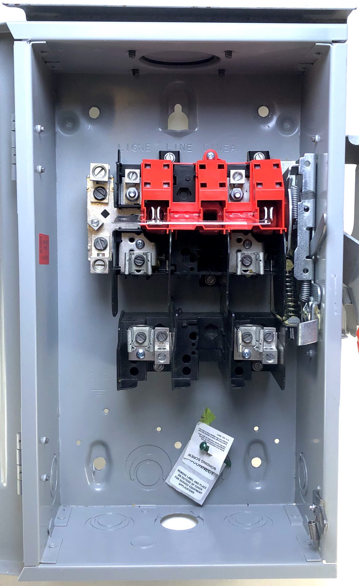 Siemens HF222NR 2 Pole 60 Amp 240 Vac Fusible Safety Switch