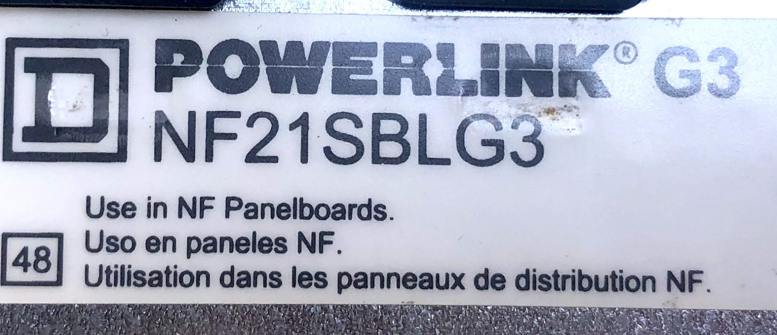 Square D NF120PSG3L Powerlink Kit 120 Vac for NF Panel