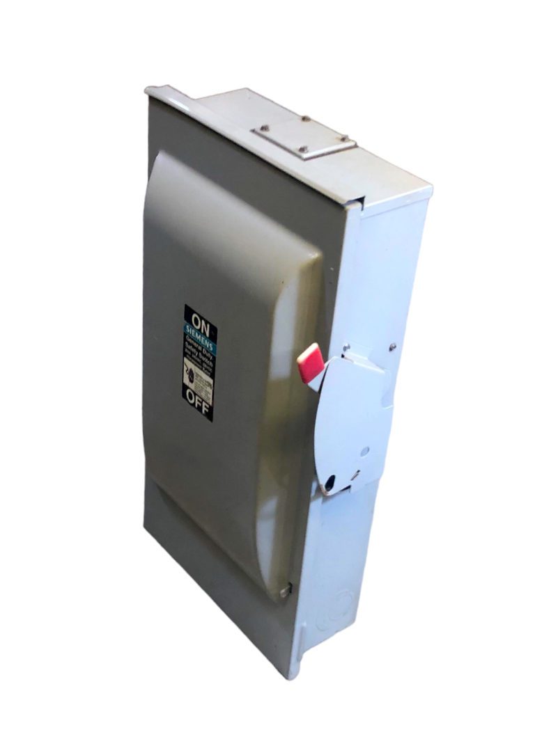 Siemens GF324NR 3P4W 200 Amp 240 Vac Fusible Safety Switch