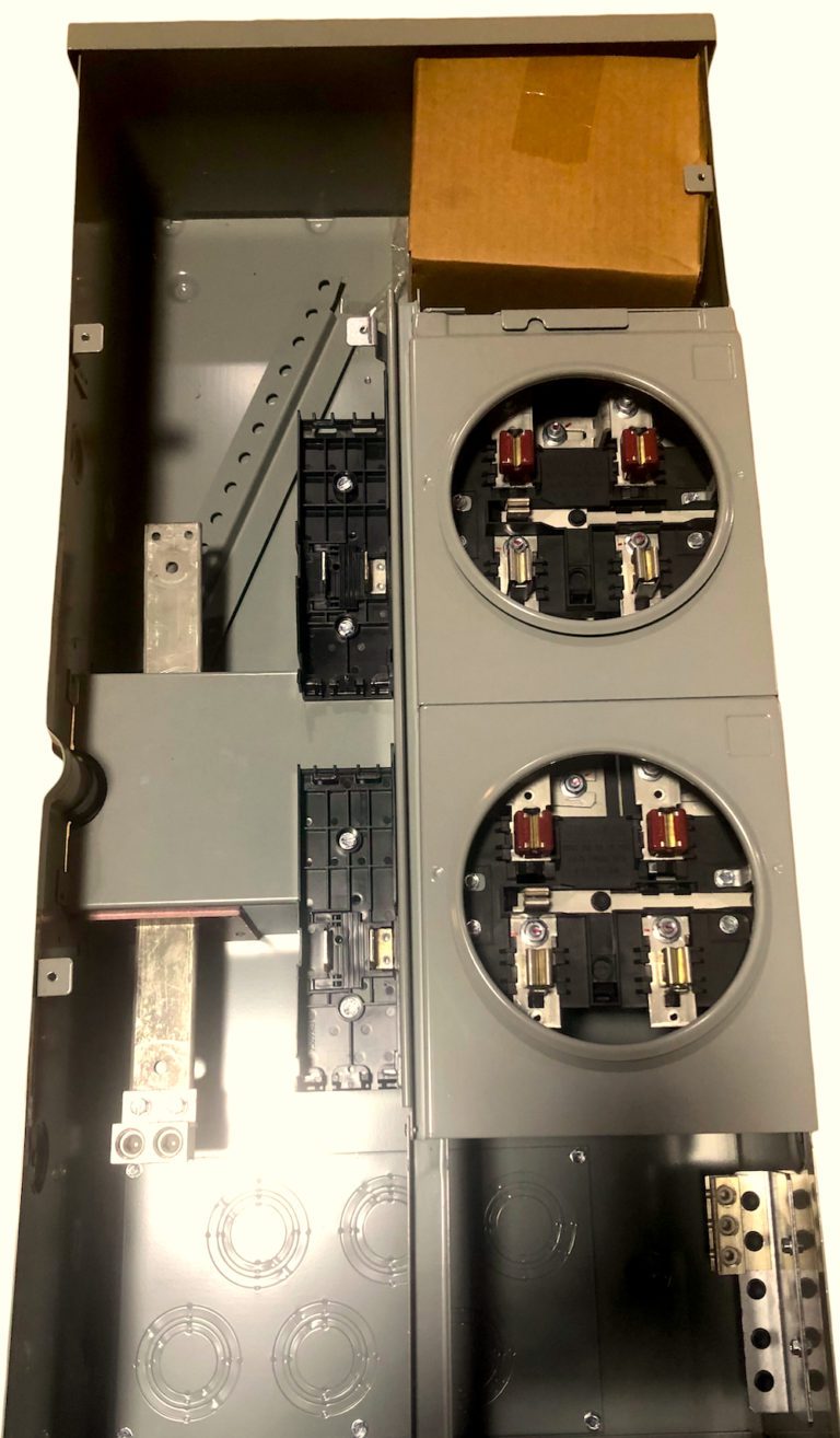 Siemens WMM22225J 3P4W 1200A 240V 2/225A Branch Meter Base (NEW)