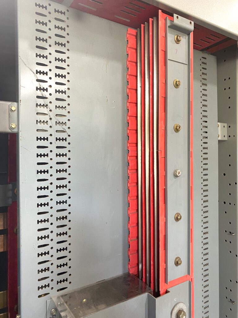 Square D 3P3W 1200 Amp 480Vac 78 Circuit MLO I-Line Breaker Panel