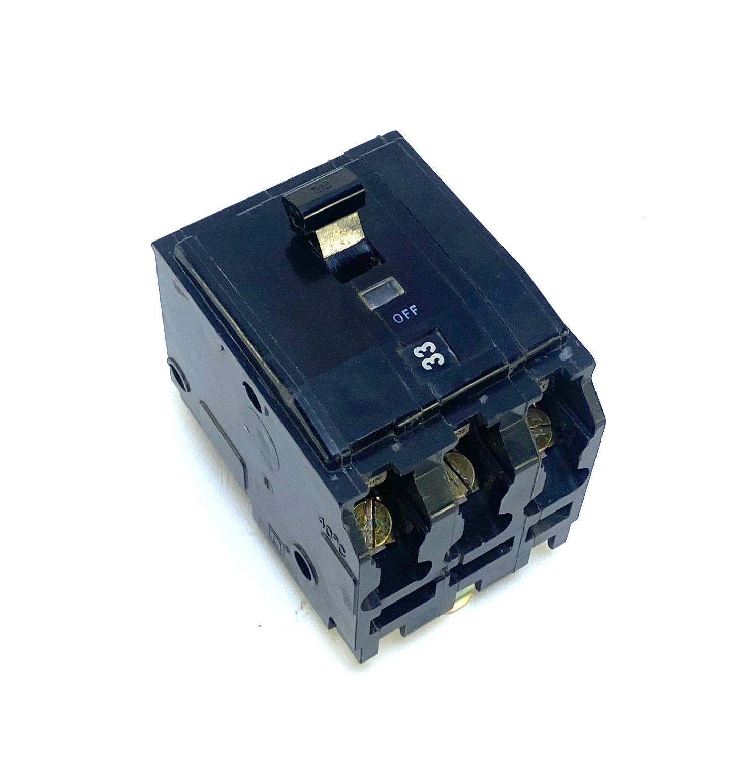 Square D QOB320 3 Pole 20 Amp 240 Vac Circuit Breaker