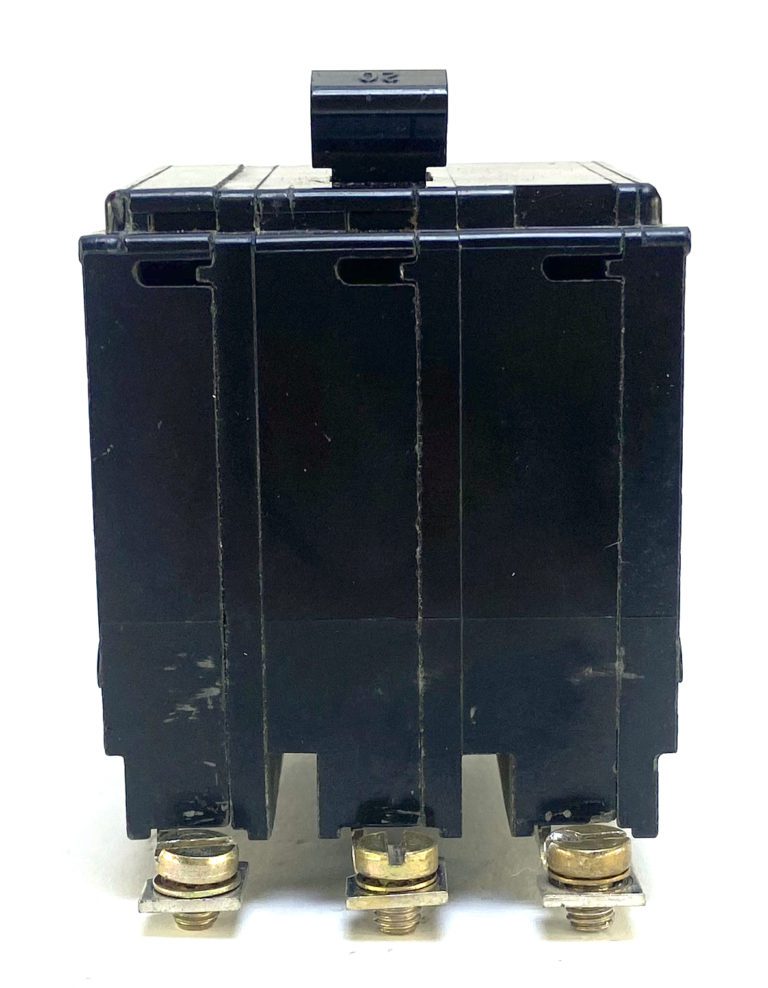 Square D QOB320 3 Pole 20 Amp 240 Vac Circuit Breaker