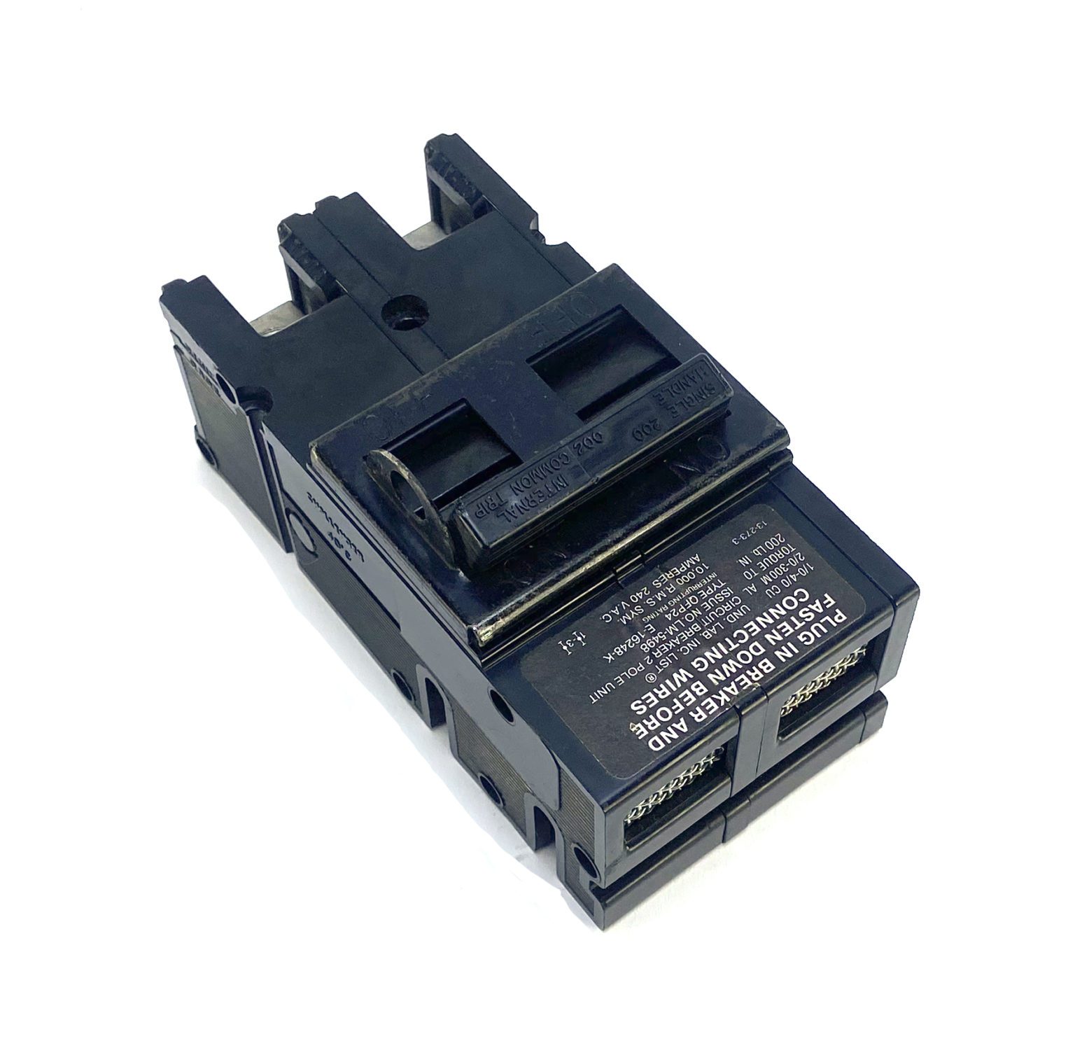 Challenger QFP24 2 Pole 200 Amp 240 Vac Circuit Breaker