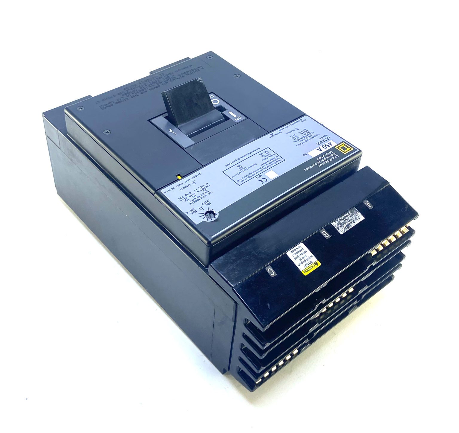 Square D LC36450 3Pole 450A 600V I-Line Circuit Breaker (CHIP)