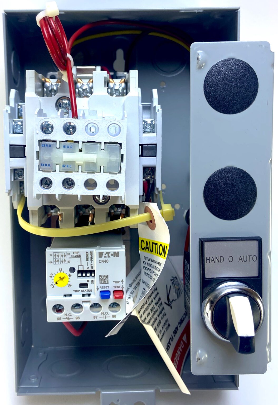 Eaton ECN0511HHA 3 Pole 27Amp 120Vac Coil Motor Starter (Surplus)