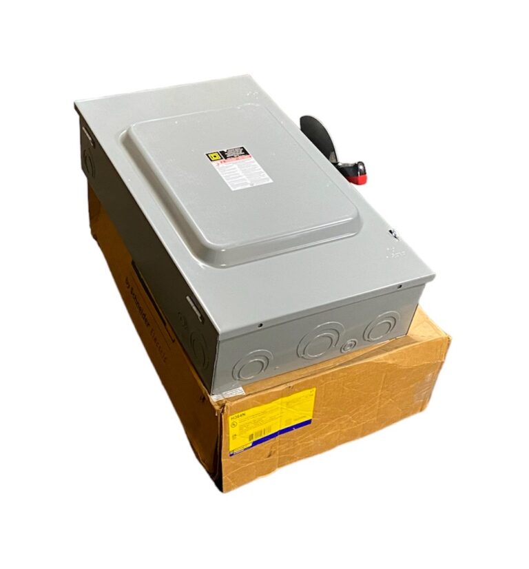 Square D H364N 3P4W 200A 600V Indoor Fusible Safety Switch (NEW)