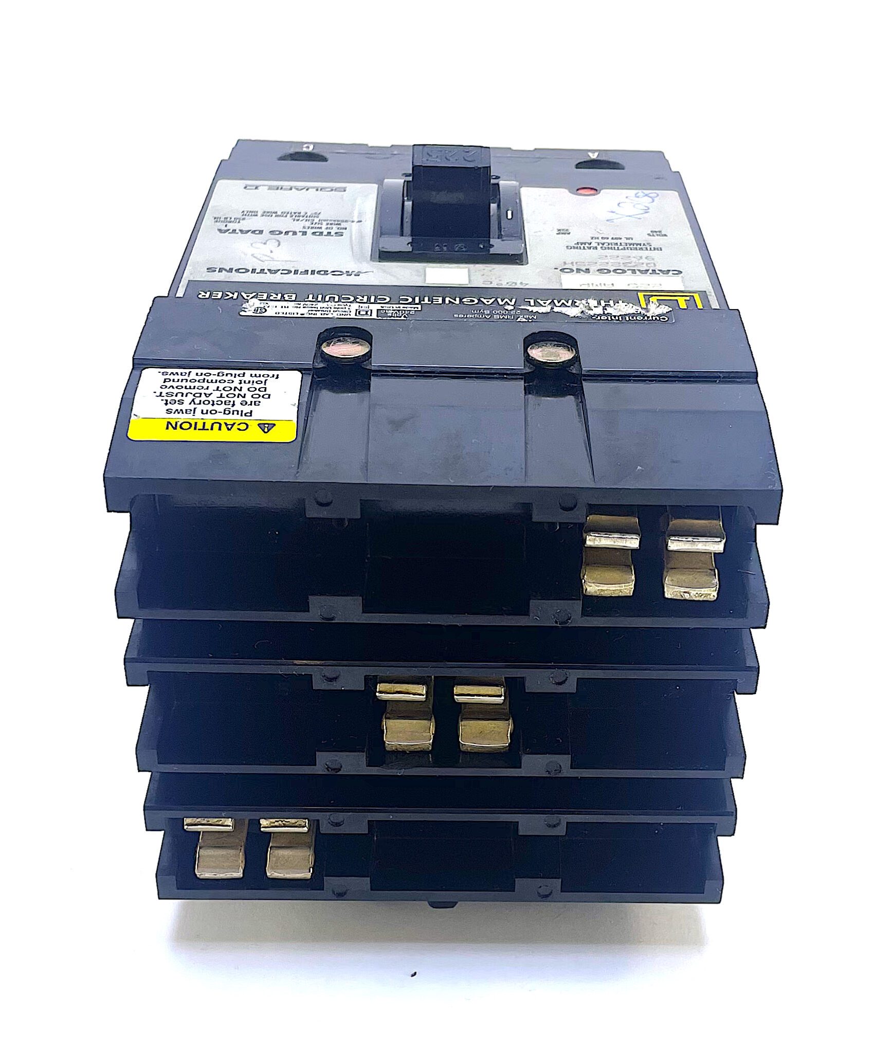 Square D Q232225H 3 Pole 225 Amp 240 Vac I-Line Circuit Breaker