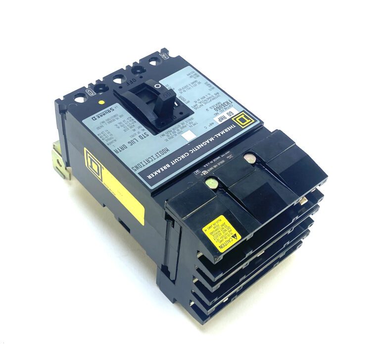 Square D FH36060 3Pole 60Amp 600Vac I-Line Circuit Breaker (CHIP)