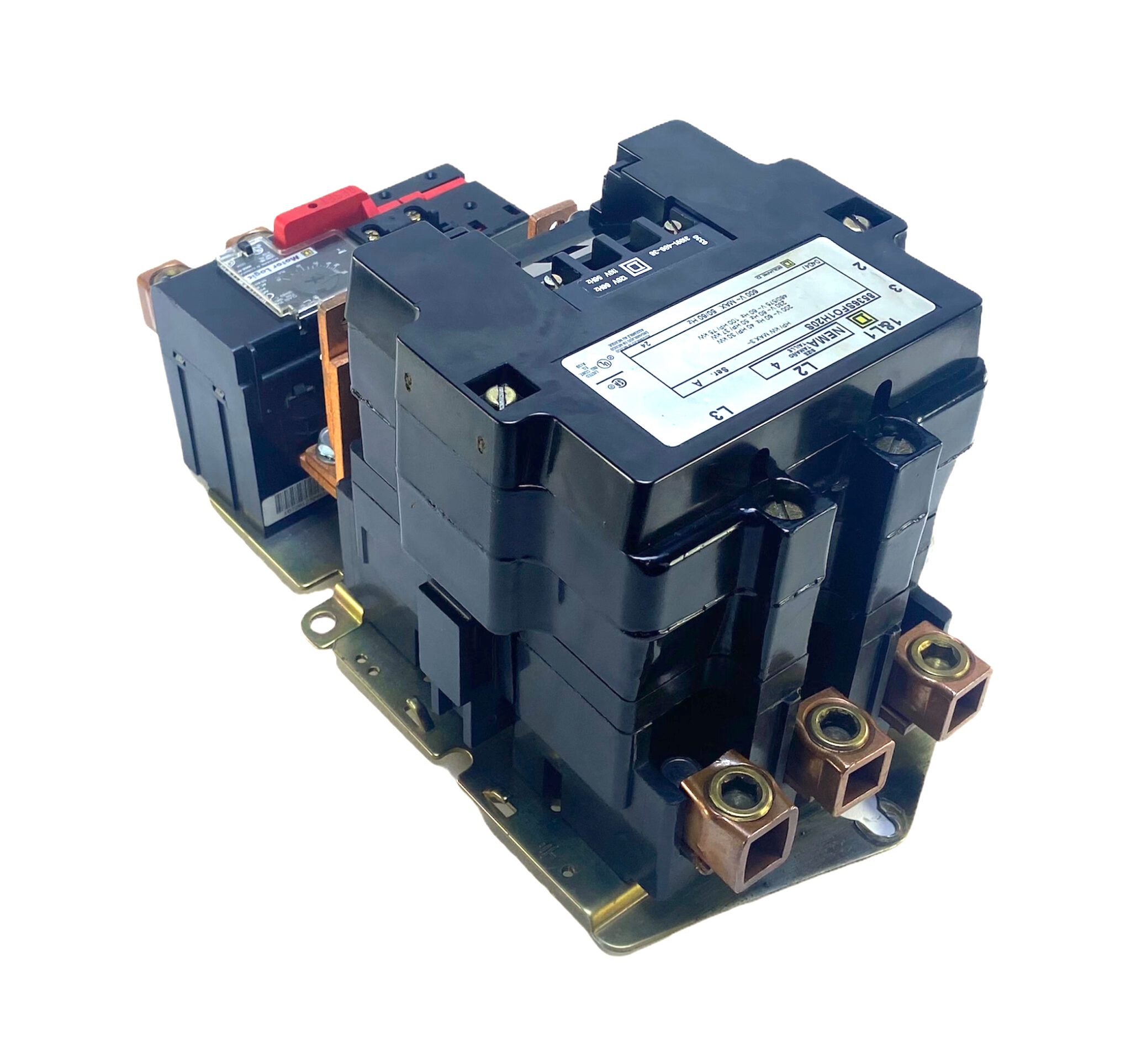 Square D 8536SFO1H20S 3P3P 600 Vac Motor Starter w/ Overload