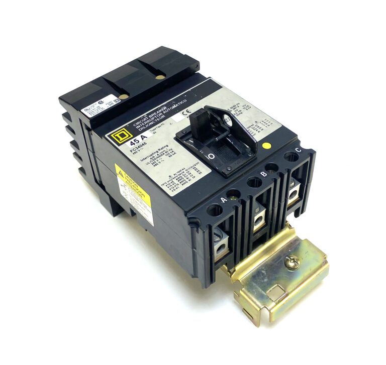 Square D FC34045 3 Pole 45 Amp 480V I-Line Breaker w/TEST REPORT