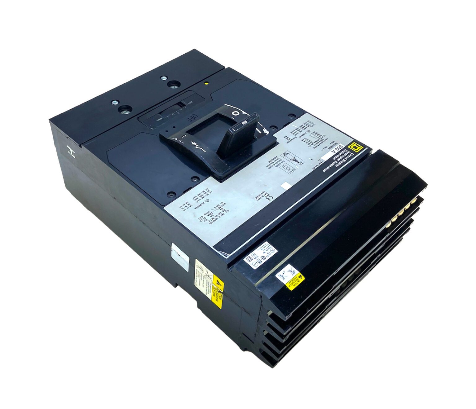 Square D MH36800 3 Pole 800 Amp 600 Vac I-Line Circuit Breaker