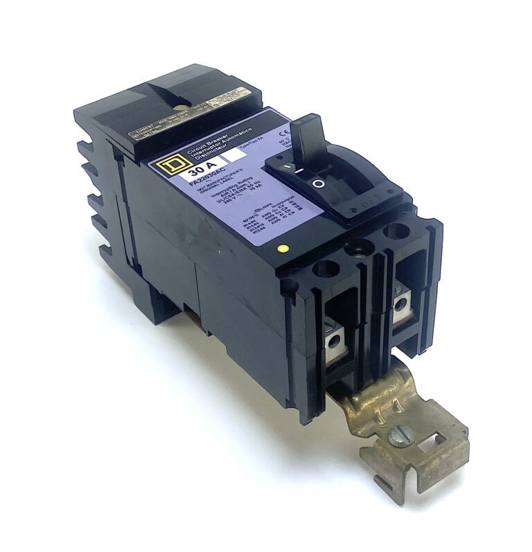 Square D FA22030AC 2Pole 30A 240Vac I-Line Circuit Breaker (CHIP)