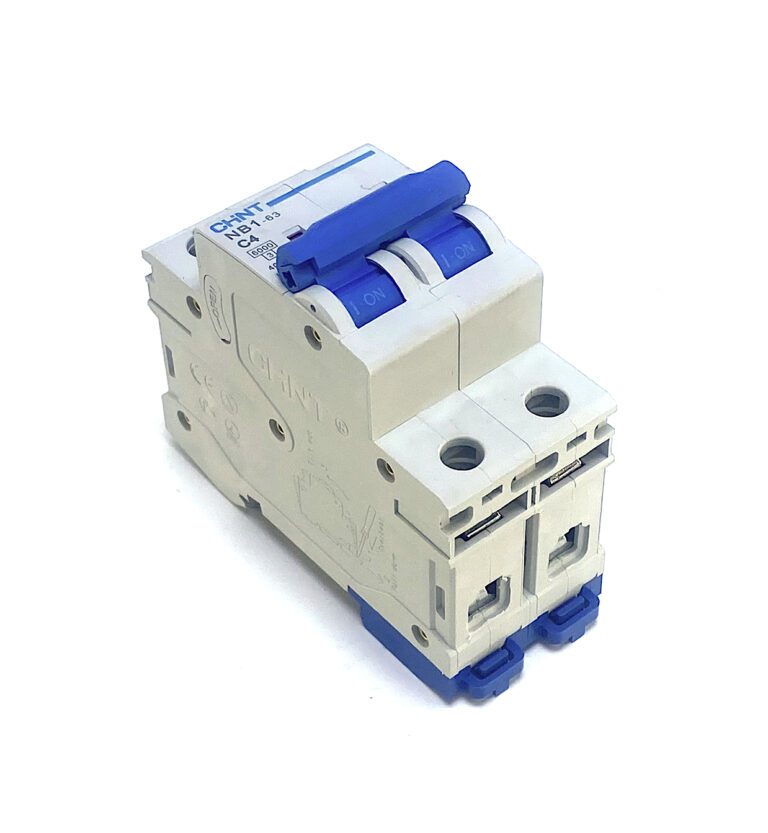 CHINT NB1-63 2 Pole 40 Amp 400 Vac DIN Mount Circuit Breaker