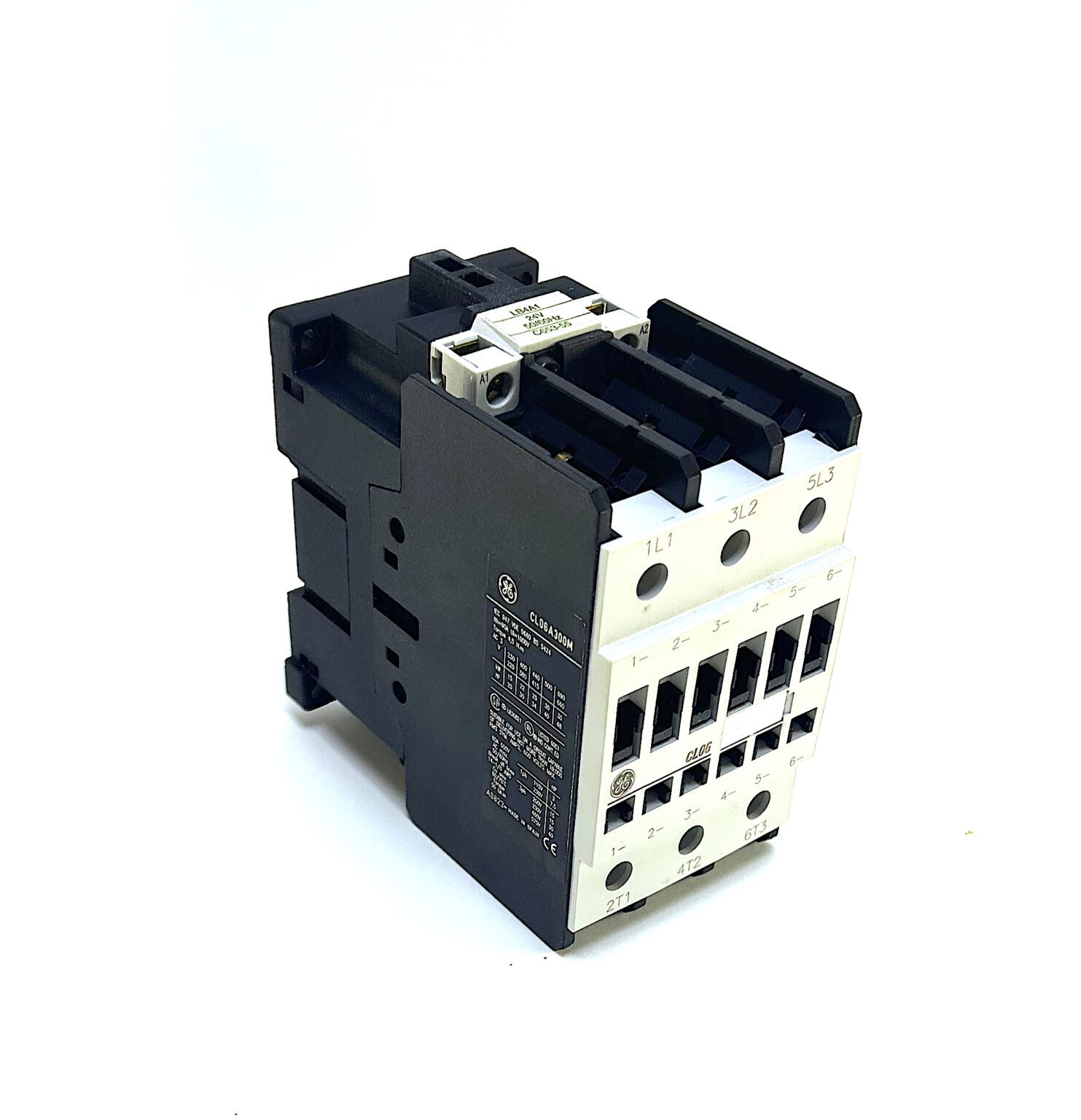 General Electric CL06A300M 3P 80 Amp 600 Vac Contactor | Electrical ...