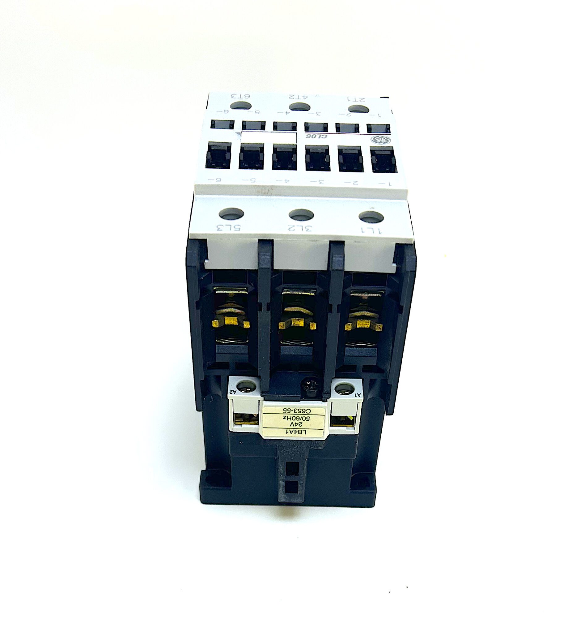 General Electric CL06A300M 3P 80 Amp 600 Vac Contactor | Electrical ...