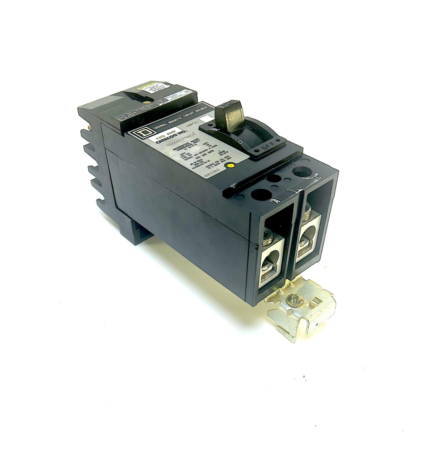 Square D Q222125ACH 2 Pole 125Amp 240Vac I-Line Breaker A+C Phase ...