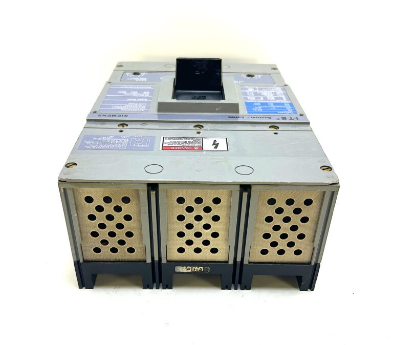 Siemens LD63F600 3Pole 600 Amp 600 Vac Breaker W/500A Trip | Electrical ...