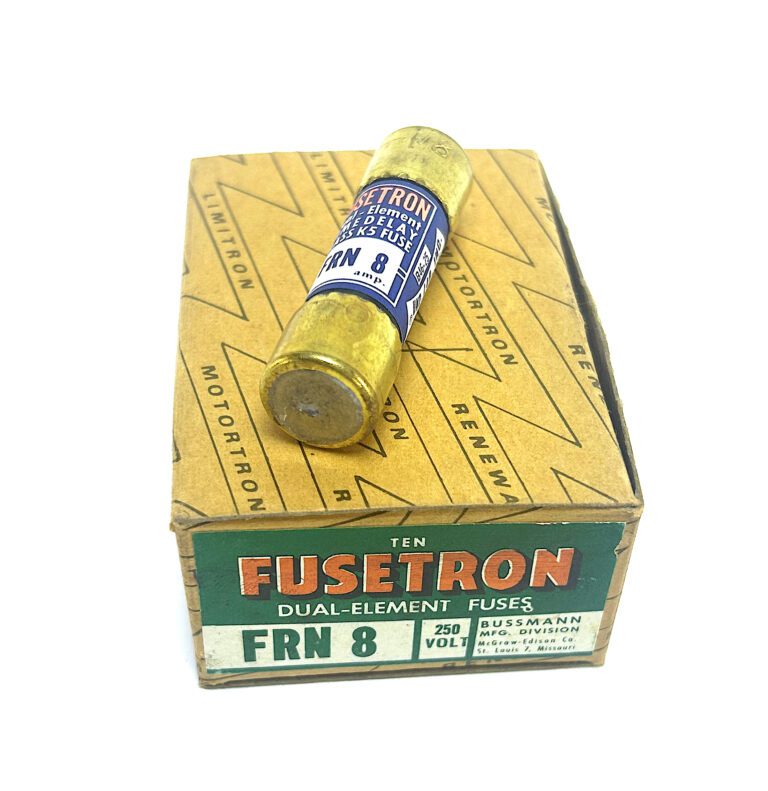 Bussmann FRN8 8 Amp 250 Vac Dual-Element Fuses Box Of 10 (NIB ...