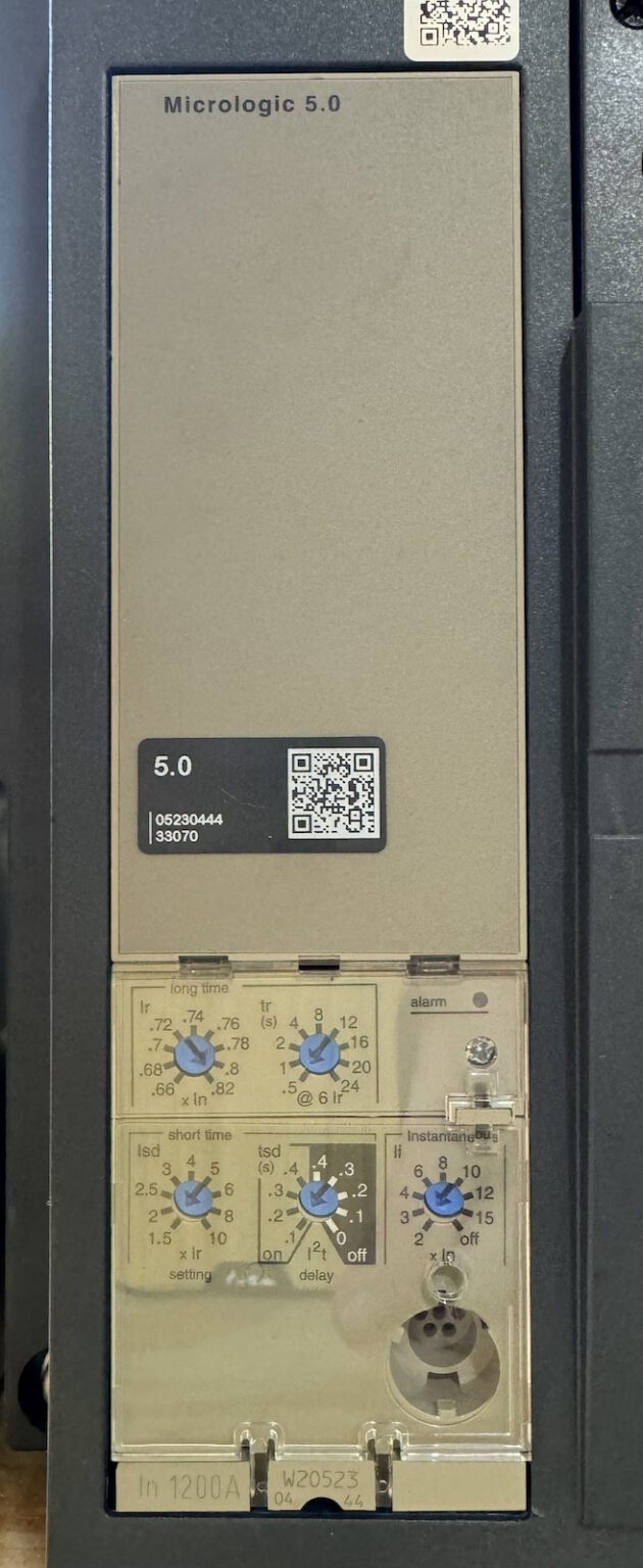 Square D NW20H 2000 Amp MasterPact Breaker (NEW) (NO CONTROLS)