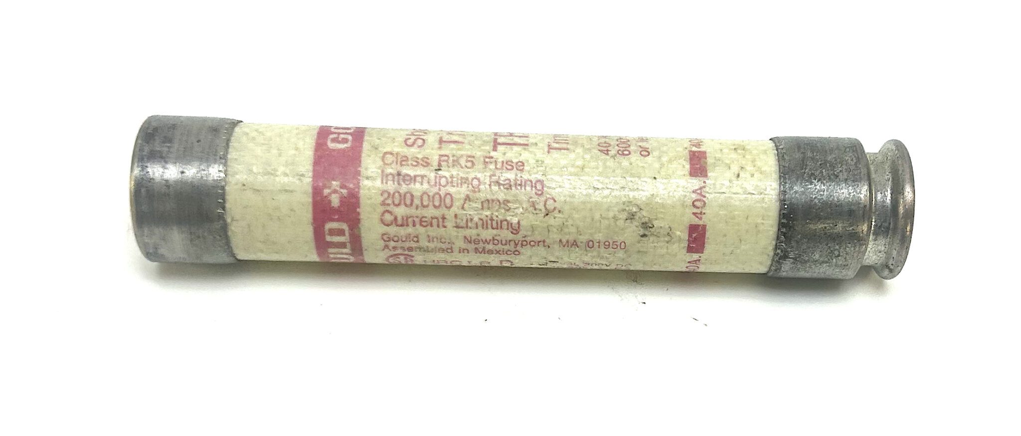 Shawmut TRS40R 40 Amp 600 Vac Fuse | Electrical Power and Control ...