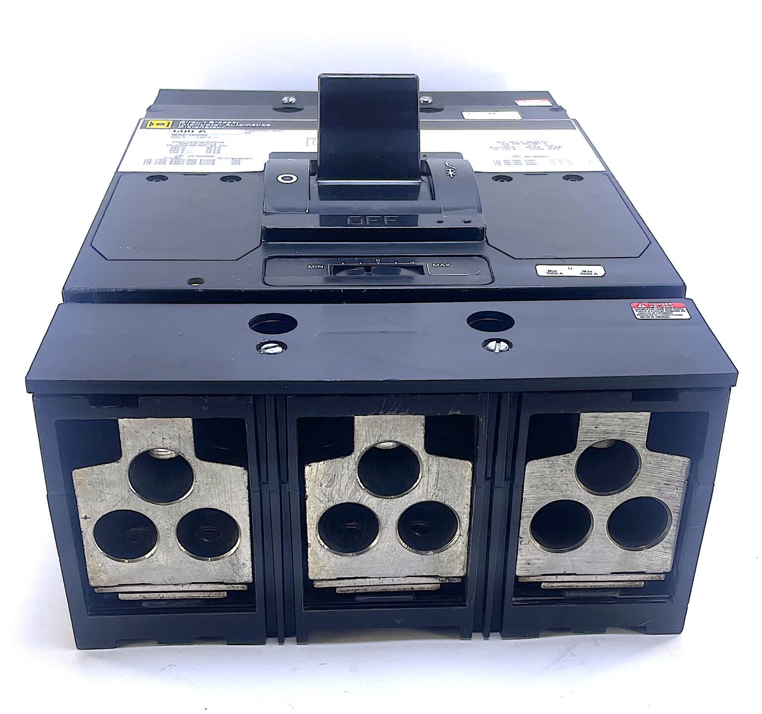 Square D MAP36600G 3 Pole 600 AMP 600 VAC Breaker w/Ground (CHIP)