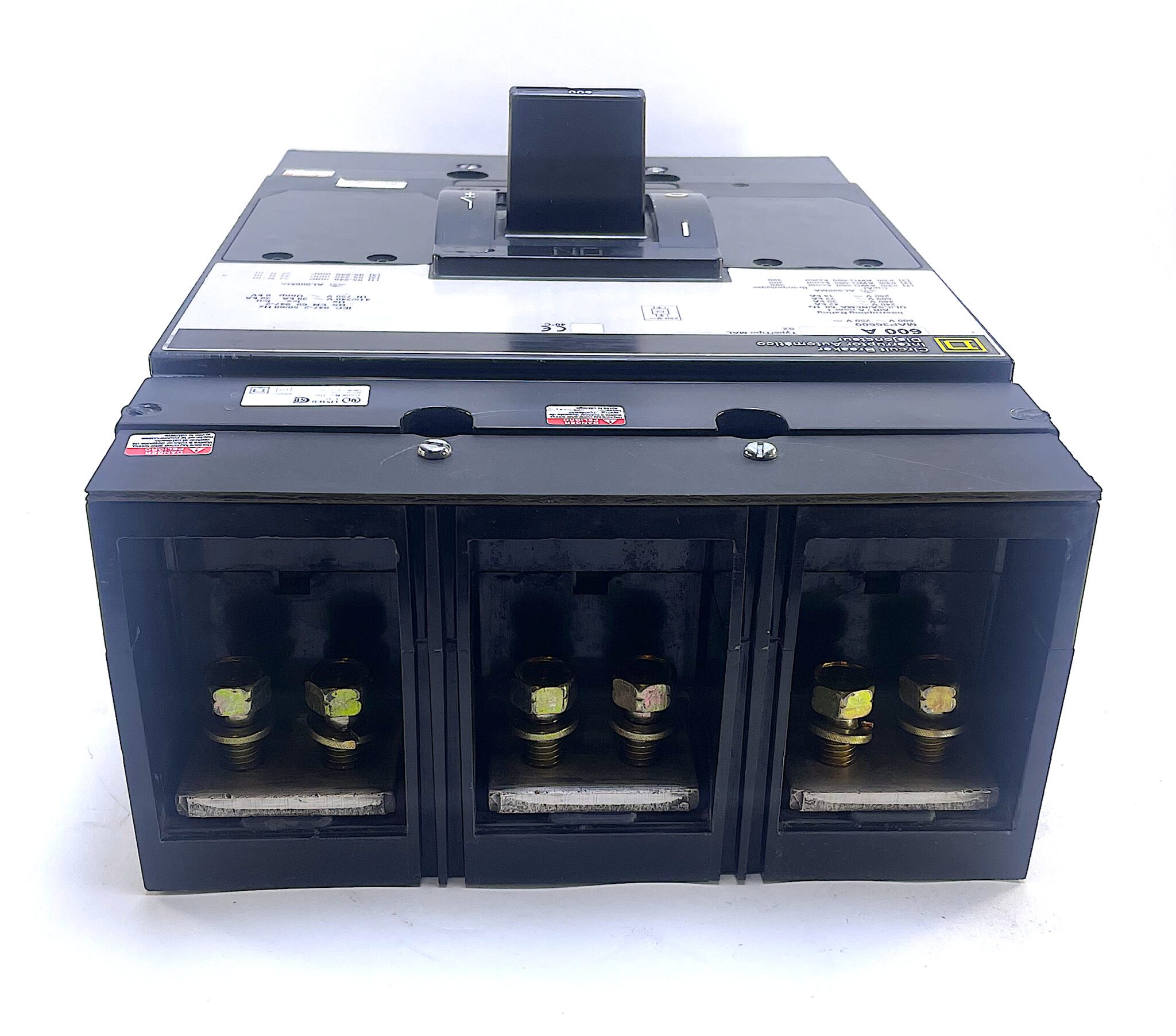 Square D MAP36600G 3 Pole 600 AMP 600 VAC Breaker w/Ground (CHIP)