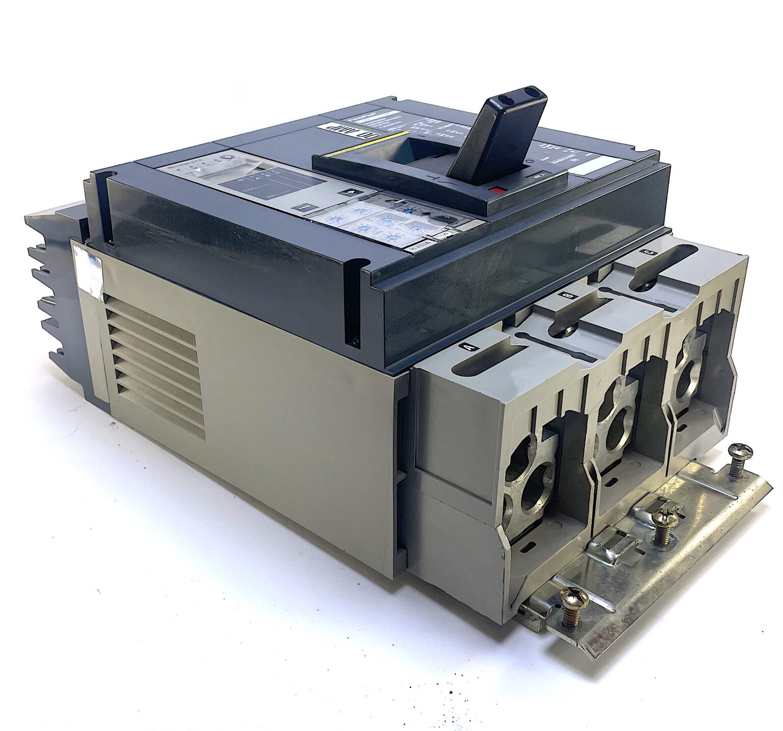 Square D PJA36040U44A 3 Pole 400 Amp 600 Vac Circuit Breaker ...