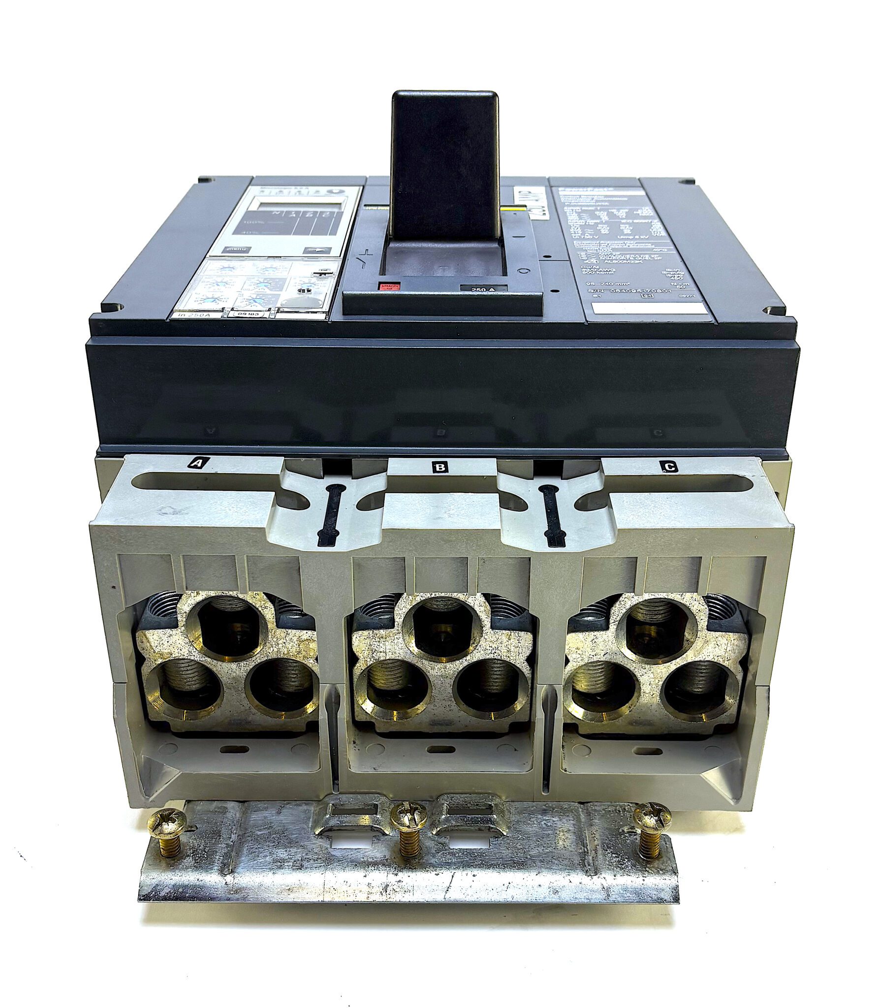 Square D PJA36025U44A 3 Pole 250 Amp 600 Vac Circuit Breaker ...