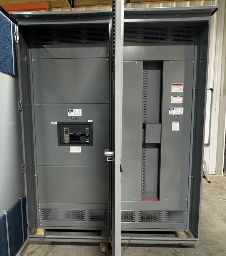 Square D QED 3P4W 2000 Amp 480/277V 65kA NEMA 3R Switchgear w/GFI