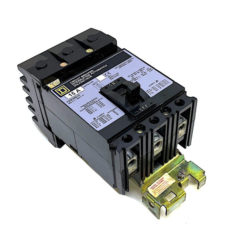 Square D FAB36015 3 Pole 30 Amp 600 Vac I-Line Circuit Breaker ...