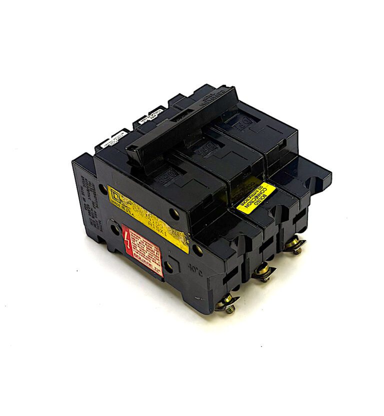 Square D EHB34100 3 Pole 100 Amp 480Y/277 Vac Circuit Breaker ...