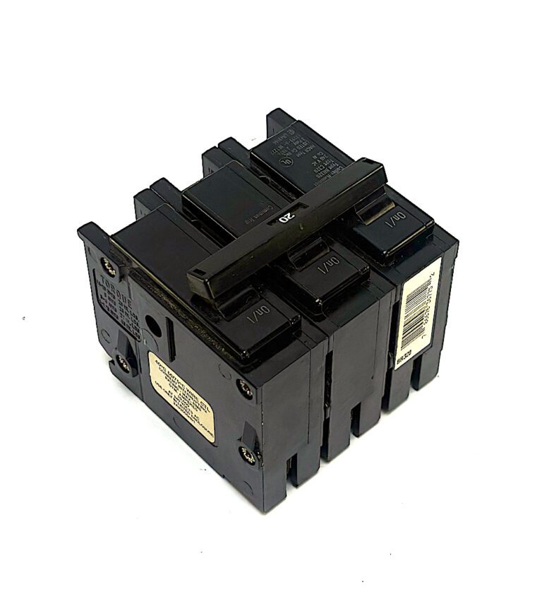 Cutler-Hammer BR320 3 Pole 20 Amp Clip-On Circuit Breaker (Chip ...