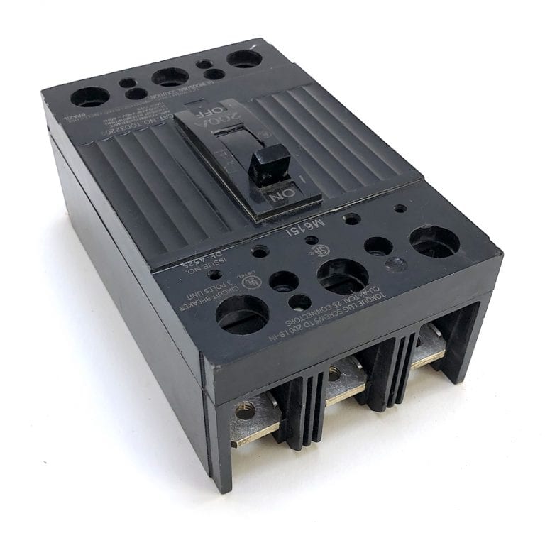 General Electric TQD32200 3 Pole 200 Amp 240 Vac Circuit Breaker (U3 ...