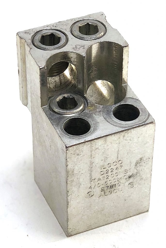 ILSCO AL9CU Lug 4/0-500MCM (K5) | Electrical Power and Control Consultants