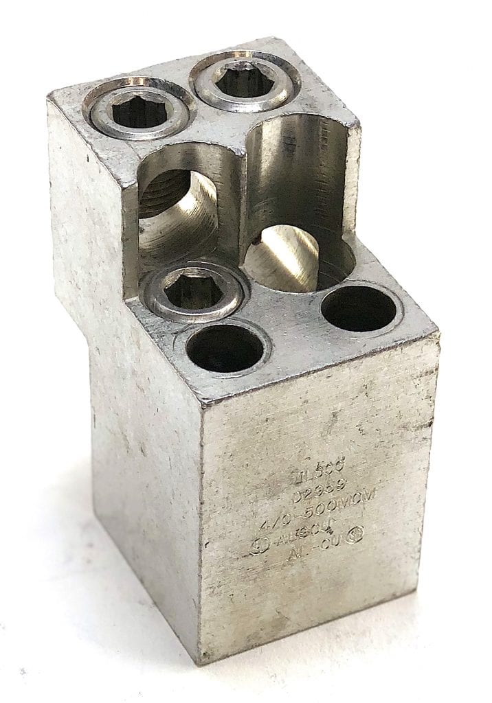 ILSCO D2055 TA 8002NS 300-800MCM AL9CU Lugs (Set of 3) | Electrical ...