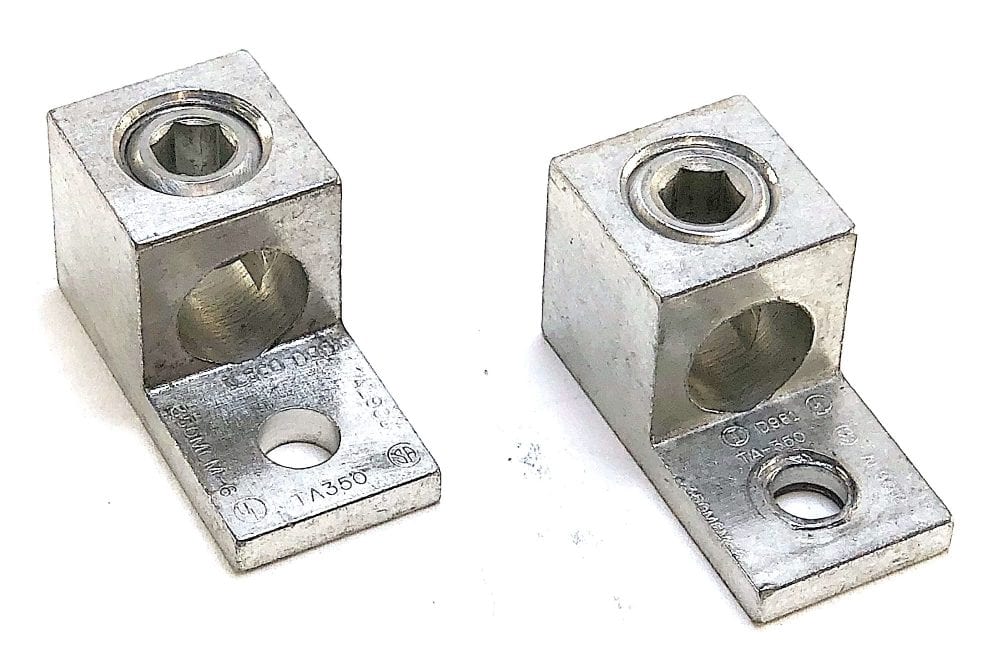 ILSCO D981 AL9CU TA350 350MCM-6 Lugs (Set of 2) (K4) | Electrical Power ...
