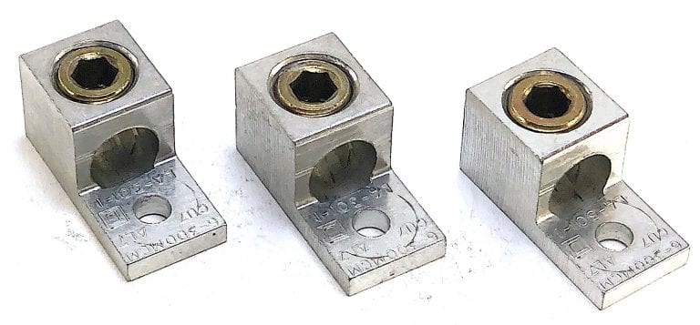 Square D LA-301-1 CU7 AL7 6-300MCM Lugs (Set of 3) (K2) | Electrical ...