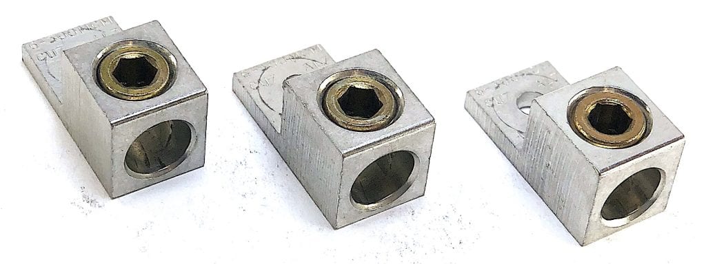 Square D LA-301-1 CU7 AL7 6-300MCM Lugs (Set of 3) (K2) | Electrical ...